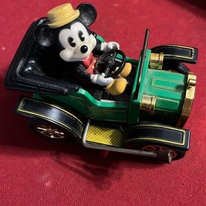 Disney | Toys | Vintage Toy Tin Car Mickey Mouse Lever Action | Poshmark